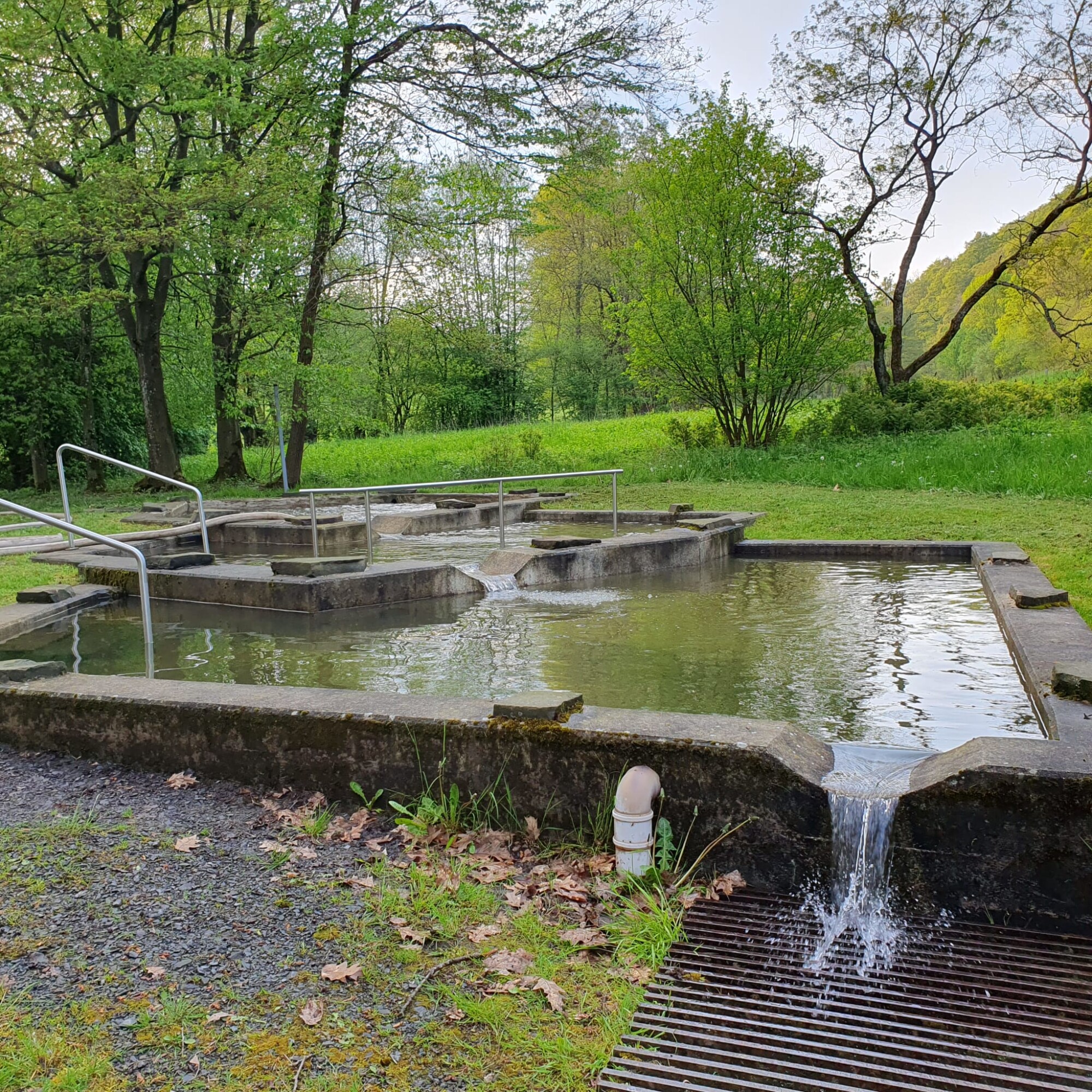 Start der Tretbecken-Saison – Liesen